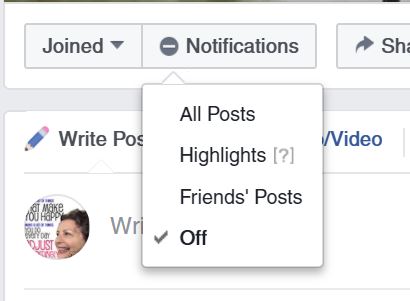 Do they get your Facebook Group notifications? | Auntie Kate The Resale ...
